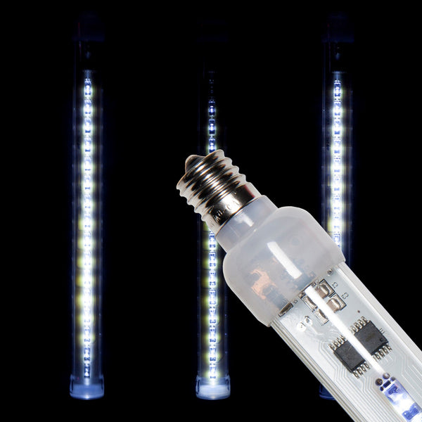 LED Animated Snowfall Tubes - Pure White - 24 inch – Elite Holiday Decor